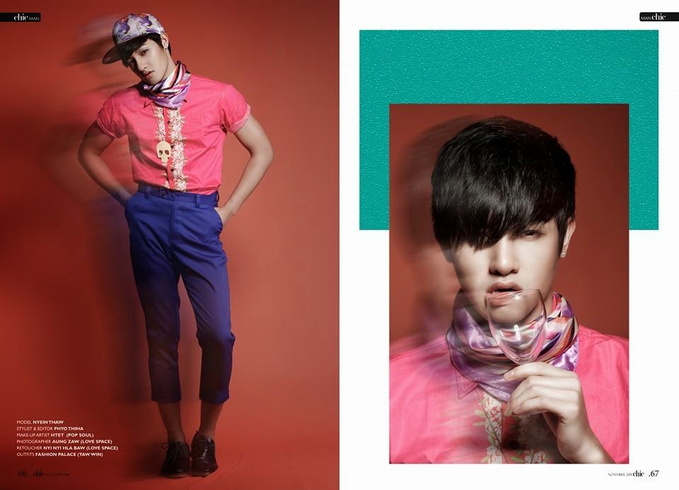 M y a n m a r H u n k s: Nyein Thaw @ Chic magazine