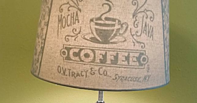 3 Spurz DandC Repurposed /Refurbished Creations!!: Small Coffee Pot lamp