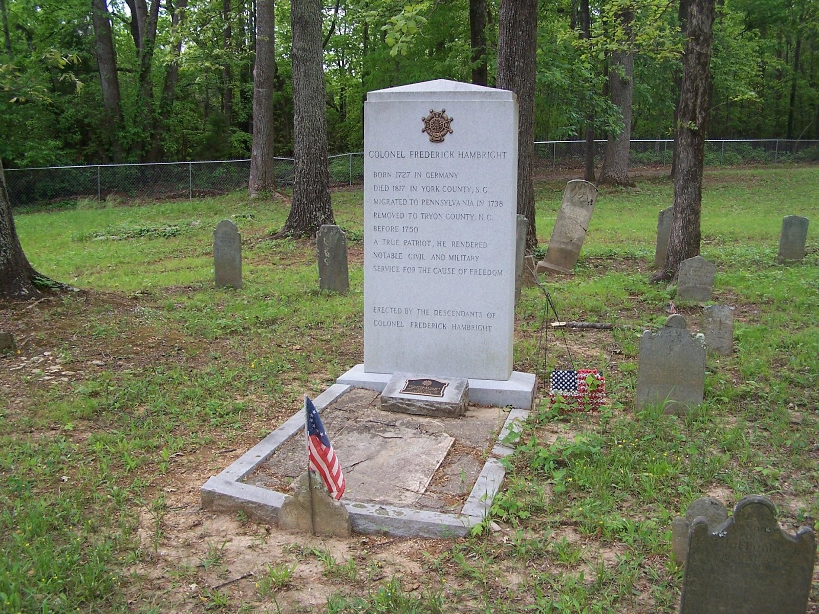 Alice's Silver Years: Col. Frederick Hambright and the Battle of Kings ...