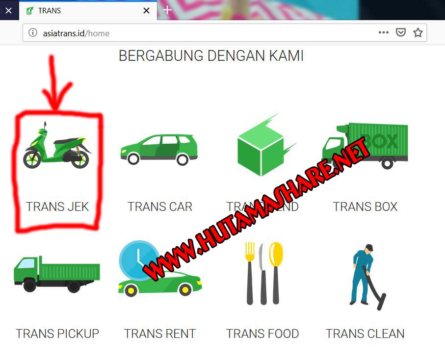Panduan Lengkap Cara Daftar Menjadi Driver Asia TransJek - Hutama Share