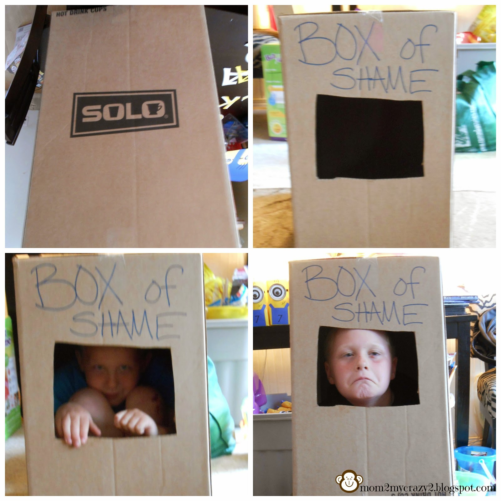 Running away? I'll help you pack.: Despicable Me Birthday ... Box of Shame