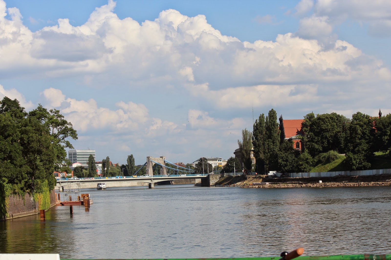 Historia y Genealogía: Wroclaw, Breslavia. Polonia. El río Oder y sus ...