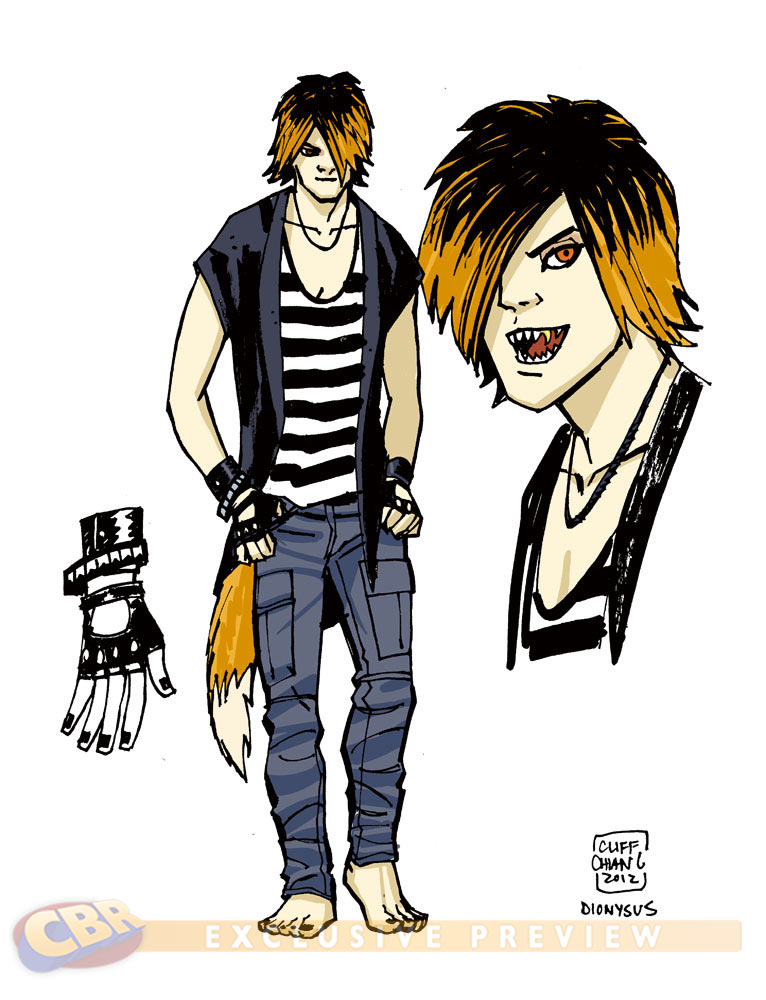 Fashion and Action: Cliff Chiang's New 52 Orion Designs for Wonder Woman