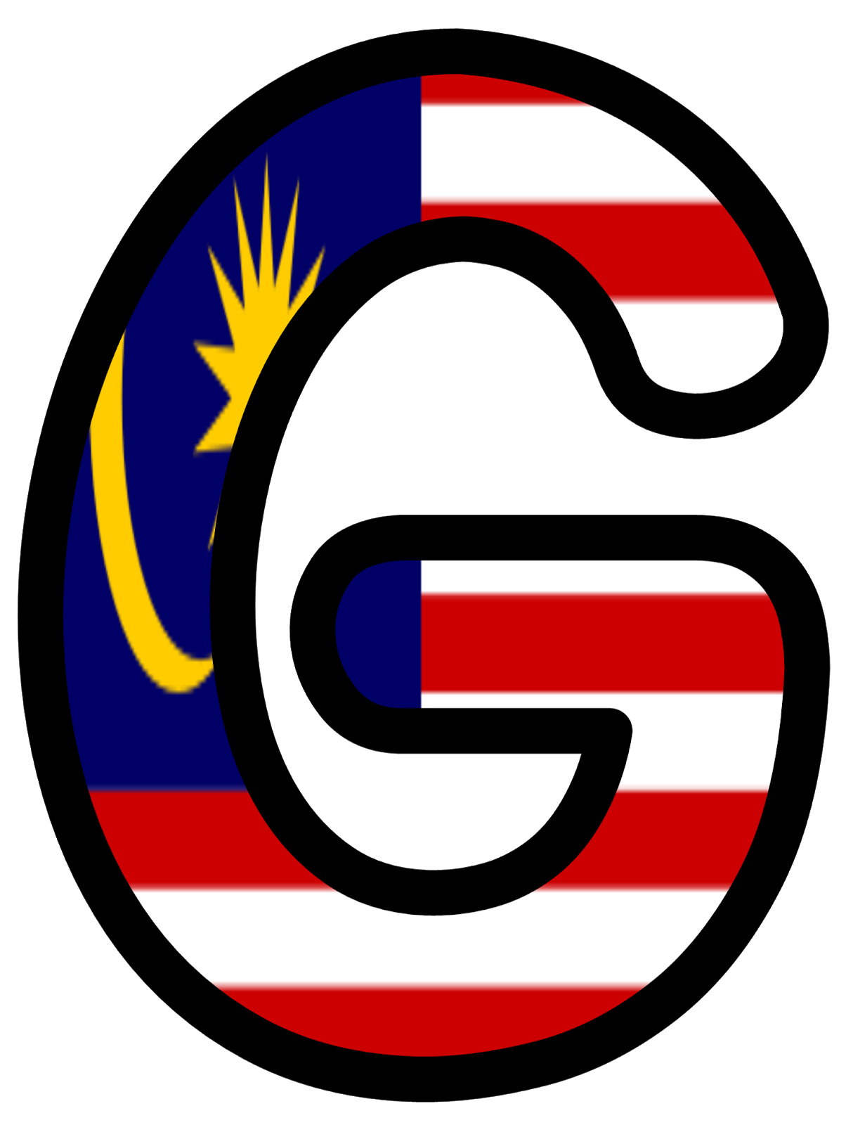 teacherfiera.com: ALPHABET (MALAYSIA FLAG FILL)