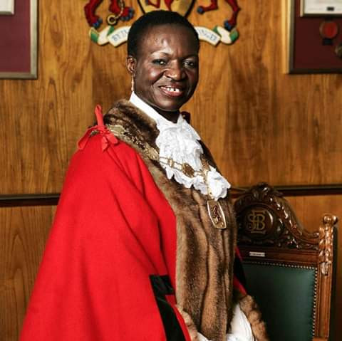 Photos: Nigeria-born woman, Dr. Kate Anolue sworn in as Mayor of ...