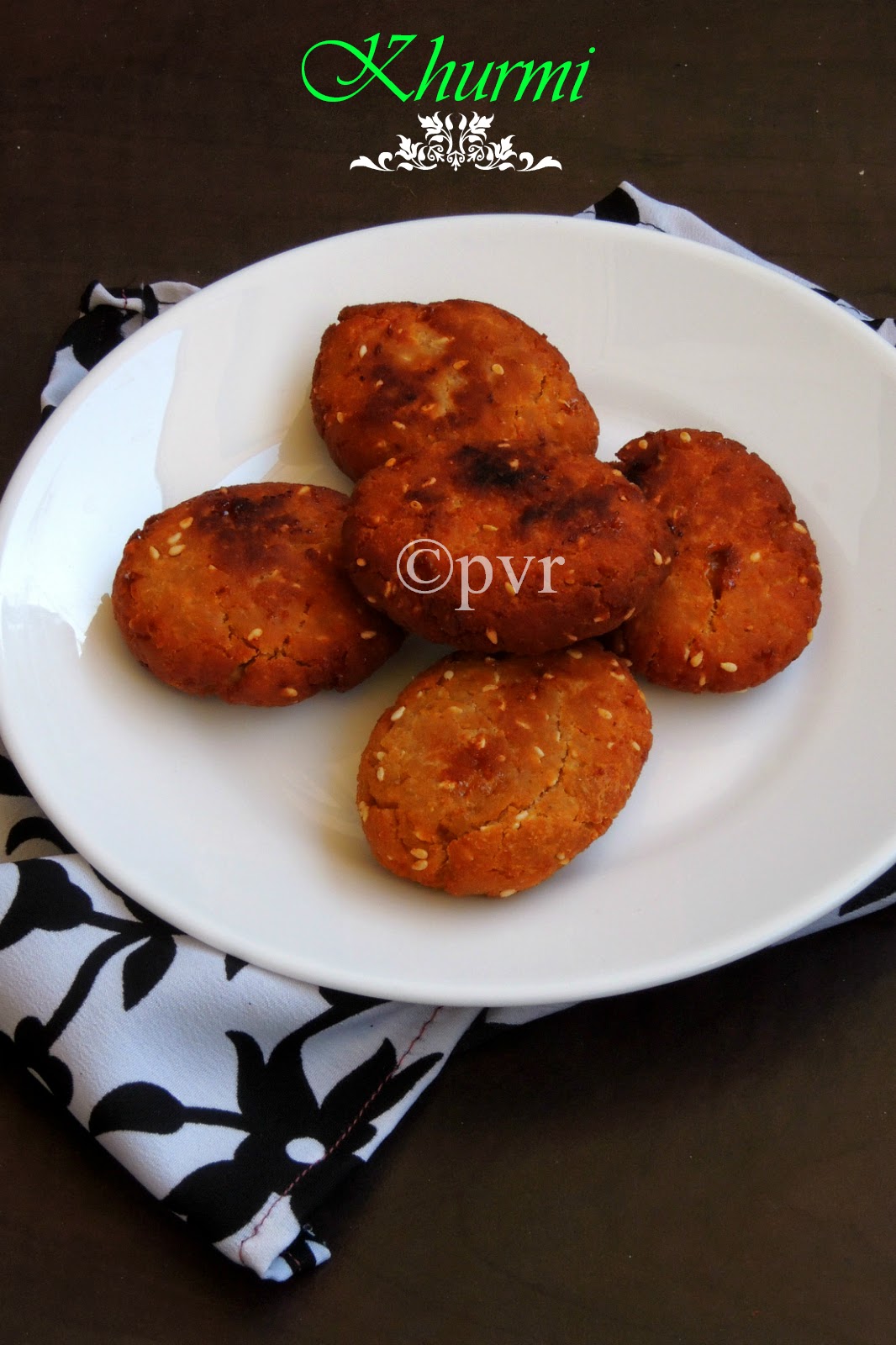 Priya's Versatile Recipes: Khurmi - Chhattisgarh Special