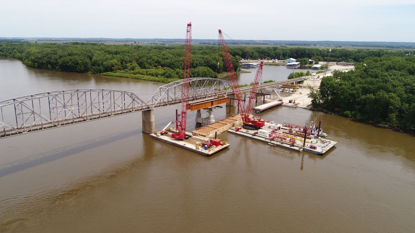 Industrial History: US-54/Champ 1928+2017 Clark Bridges over ...