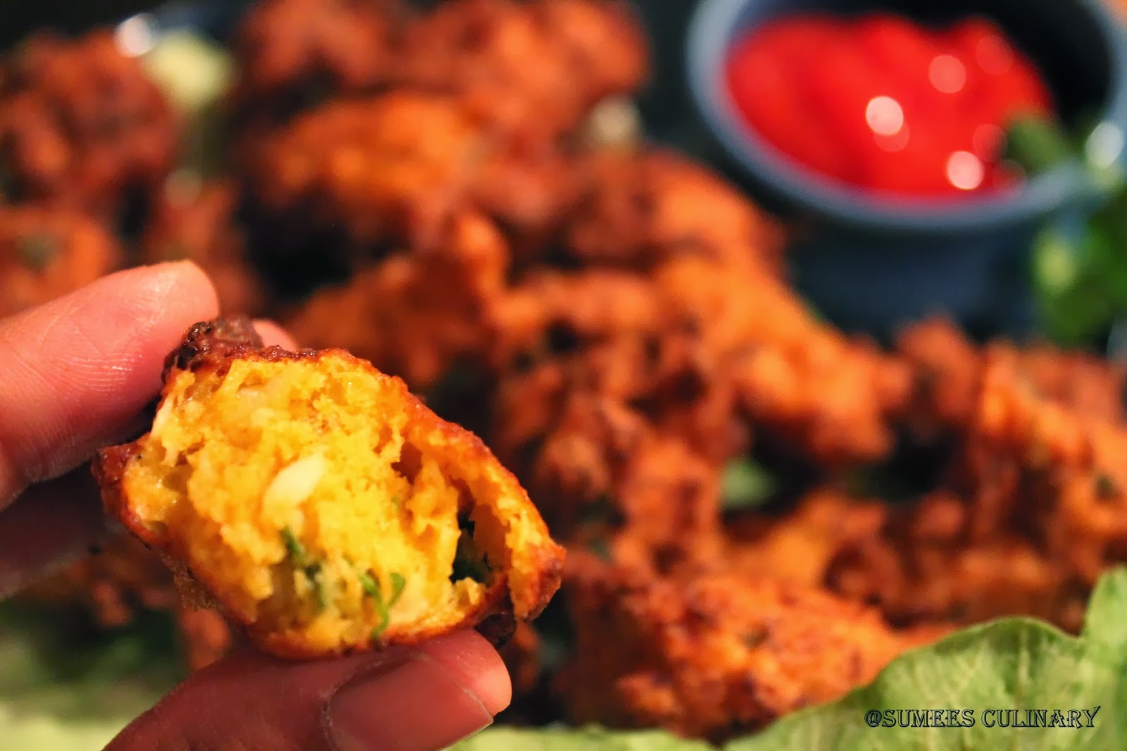Sumee's Culinary Bites: Cabbage Bhajia/ Gobi Bhajji/ Cabbage Pakora