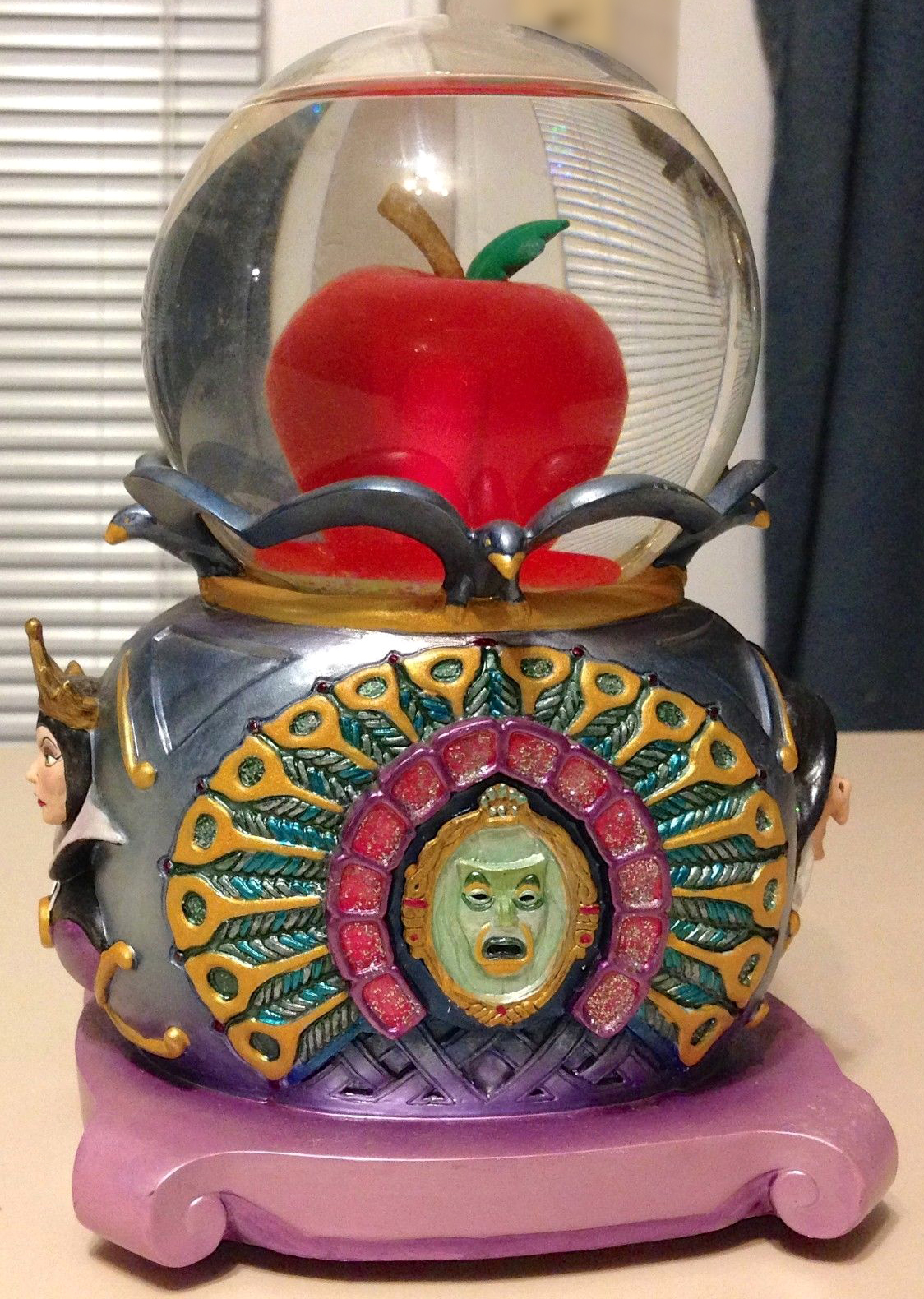 Filmic Light - Snow White Archive: Evil Queen Apple Snowglobe - 2001