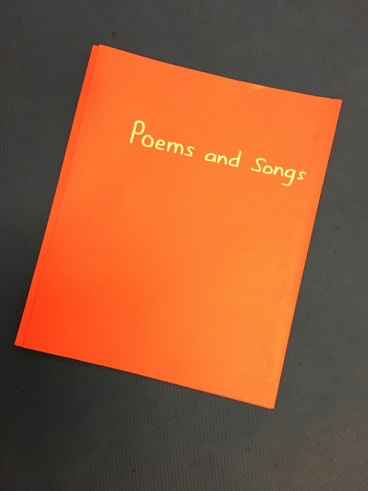Good-bye Kindergarten: Creating Songs and Poetry Binders