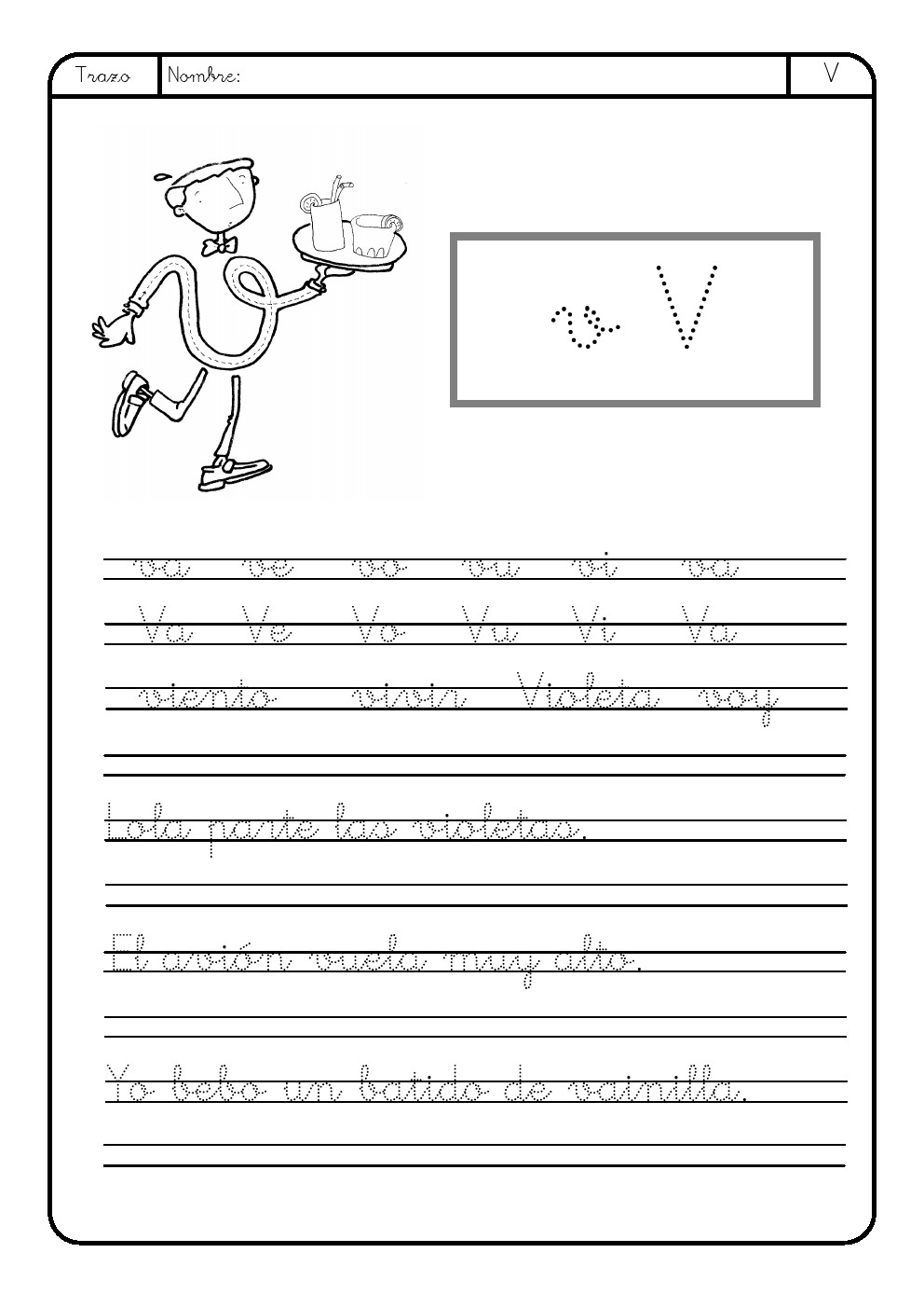 La letra V | v ~ La Eduteca