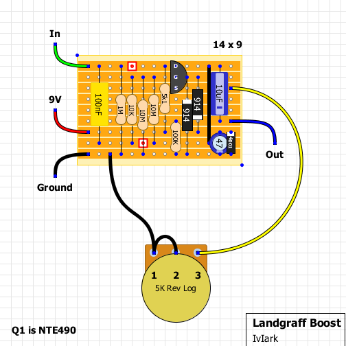 Guitar FX Layouts: Landgraff Boost