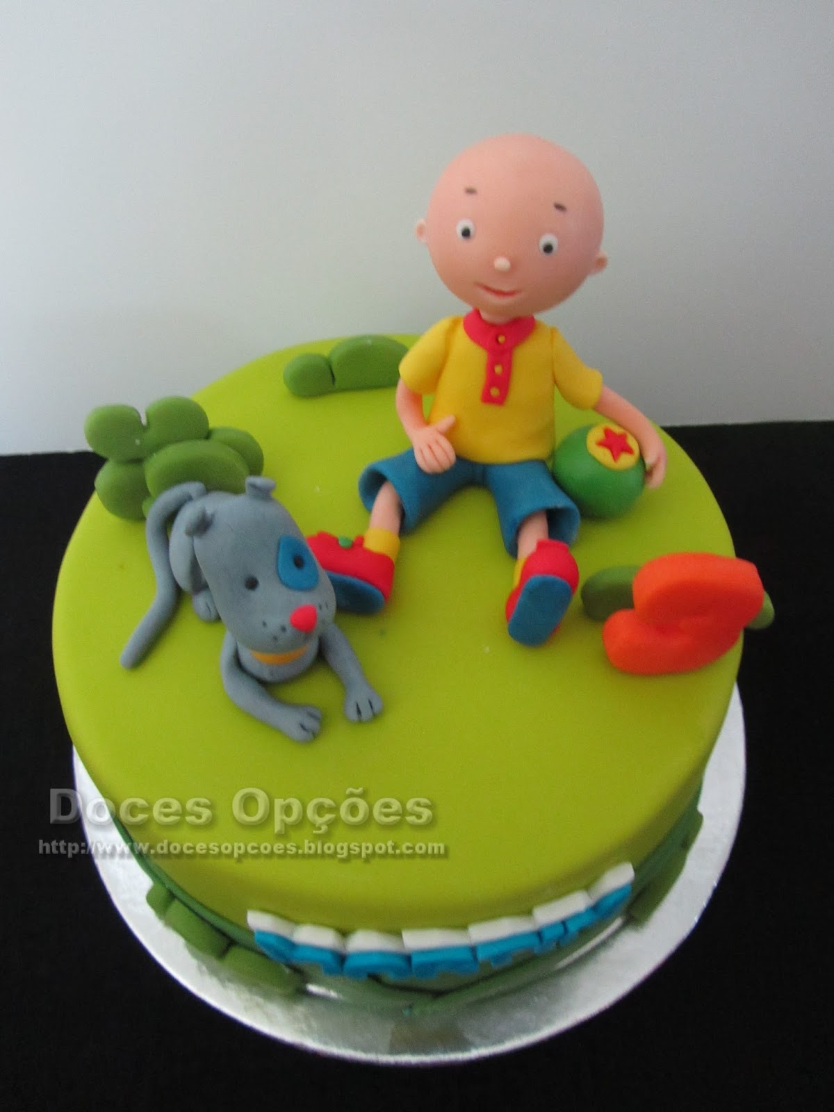 Doces Opções: Bolo de aniversário com o Ruca