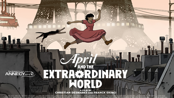 'April and The Extraordinary World' US Trailer and Screenings Revealed ...