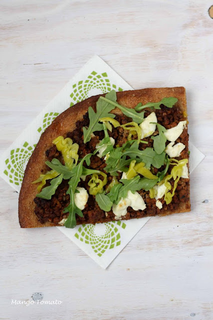 Mango & Tomato: What to do with ground lamb? Recipe for Lamb Pizza with ...