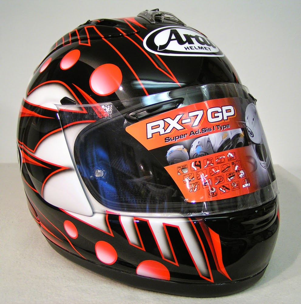 AEROGRAFIE Mau Design: Tetsuya Harada helmet replica "red version"