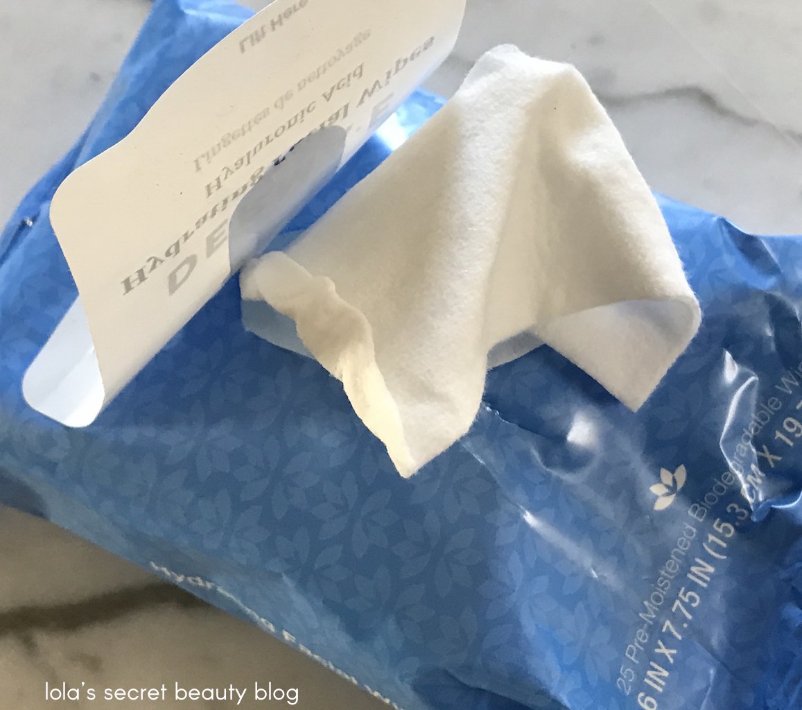 lola's secret beauty blog: DERMA E HYDRATING FACIAL WIPES WITH ...