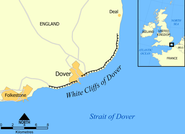 AS FALÉSIAS BRANCAS DE DOVER