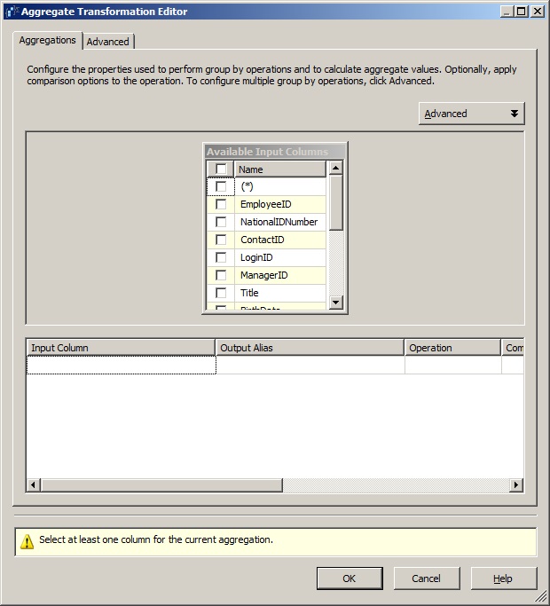 TechSummarized: Aggregate Transformation