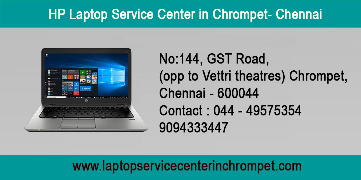 Hp Laptop Service Center in Chrompet