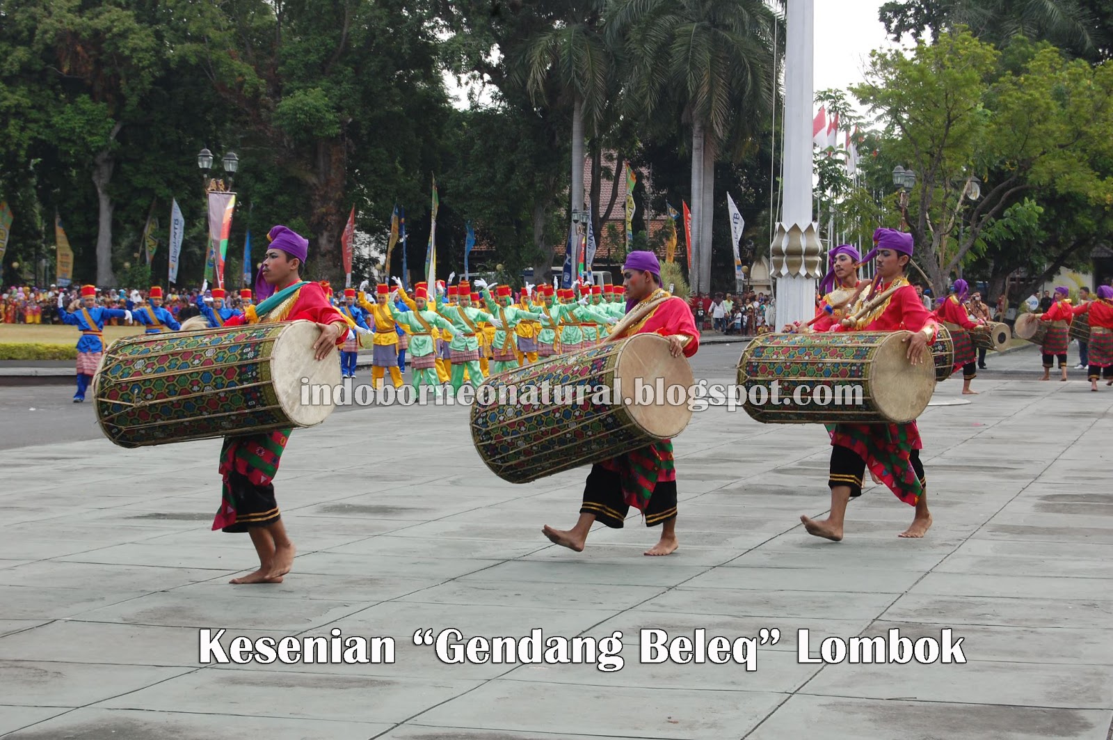 KESENIAN TRADISIONAL GENDANG BELEQ DARI LOMBOK NUSA TENGGARA BARAT NTB ...