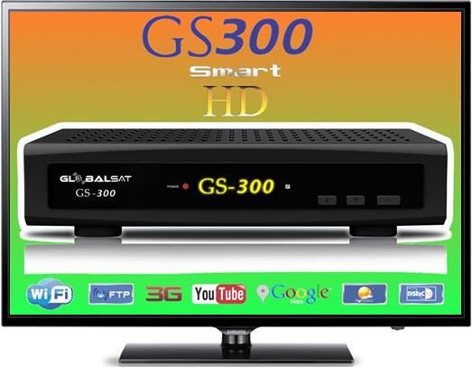 ALTA DEFINICAO: GlobalSat GS 300 Smart HD: Atualização v2.21.01 - 17Jun2016