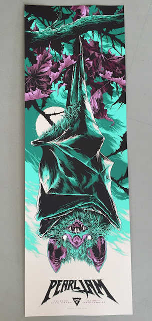 INSIDE THE ROCK POSTER FRAME BLOG: Pearl Jam Ken Taylor Columbia Poster ...