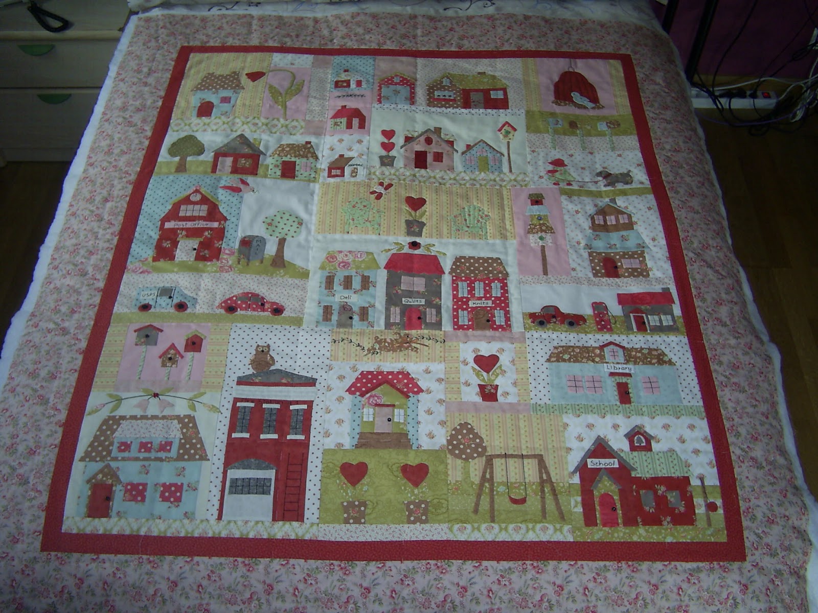 Belén Patchwork: Tiny Town!!!!