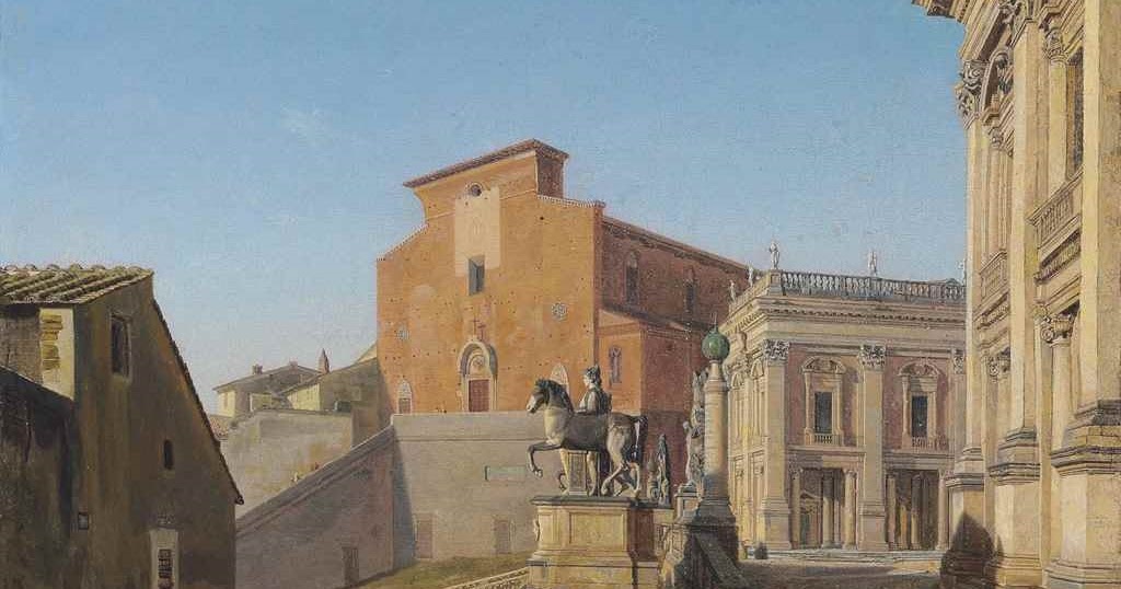 Art Blog: 06 Paintings, Streets of Rome, 18th & 19th Century, by the ...