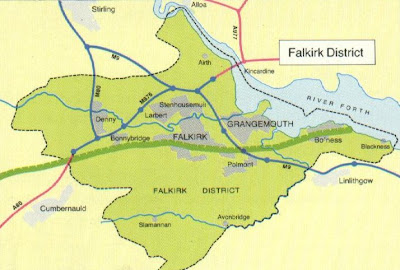 Map of Falkirk Province Area