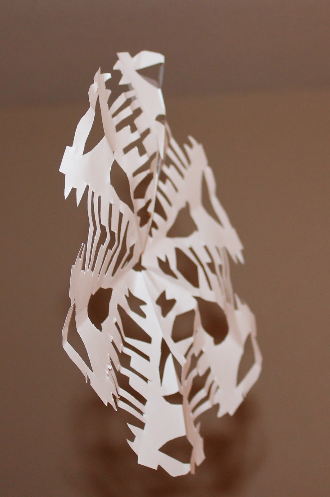 Serving Pink Lemonade: Paper Snowflakes with Hidden Names