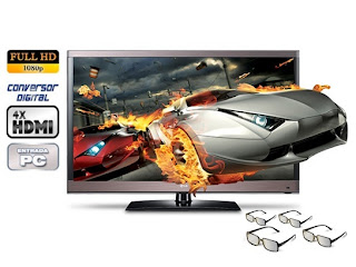 TV LED 3D 32′ Smart TV Full HD com Conversor Digital Integrado ...