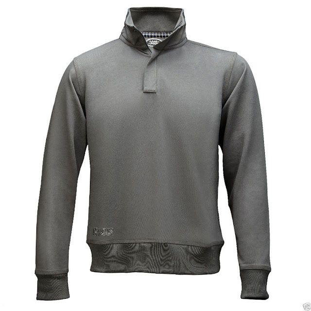 Landrover Defender: Genuine Land Rover Gear- Men's Grey Sweatshirt ...