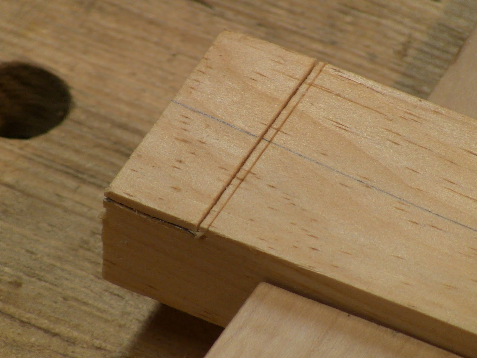 Close Grain: Four-Stroke Tenoning Exercise