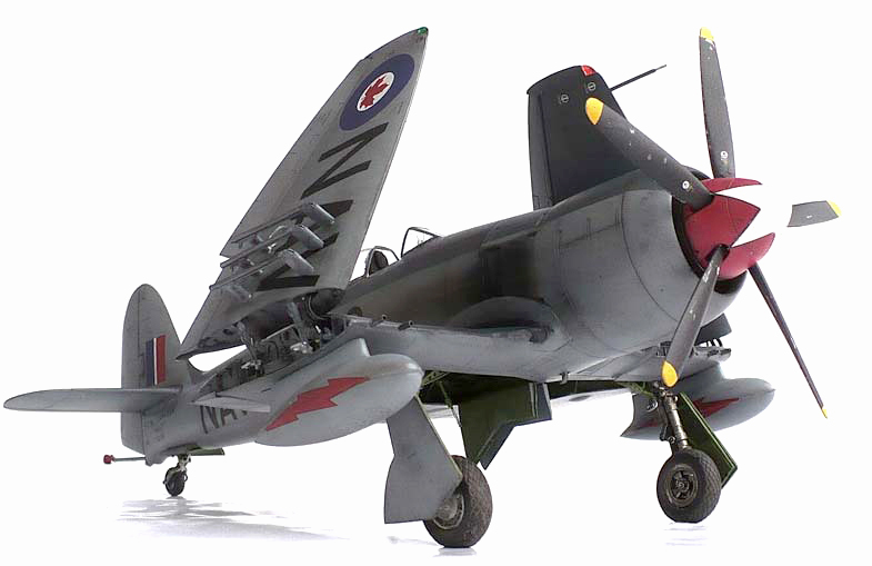 The Great Canadian Model Builders Web Page!: Hawker Sea Fury FB 11