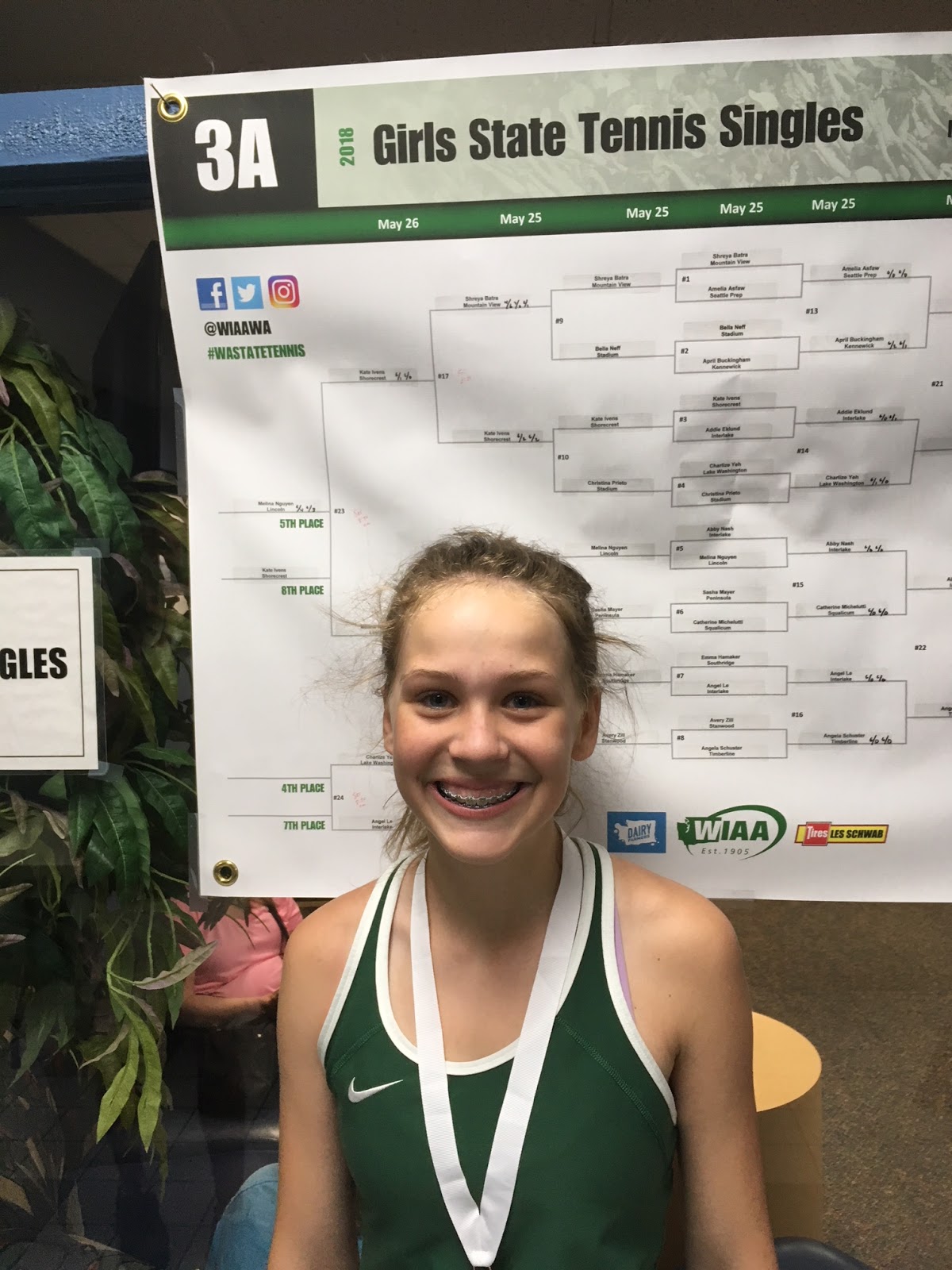 Shoreline Area News: Shorecrest girls tennis team places 4th in state