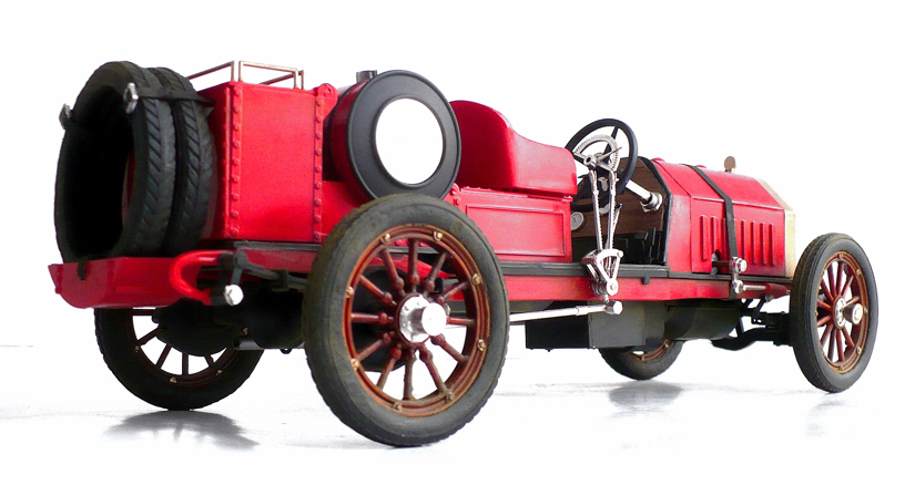 The Great Canadian Model Builders Web Page!: 1907 Itala Grand Prix Racer