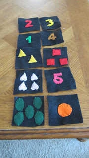 twocraftingmoms: Thrifty Thursday ( Felt matching games)