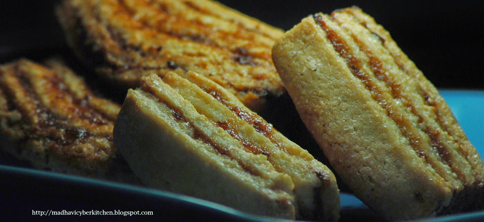 Madhavi's Cyber Kitchen: Striped Cookies