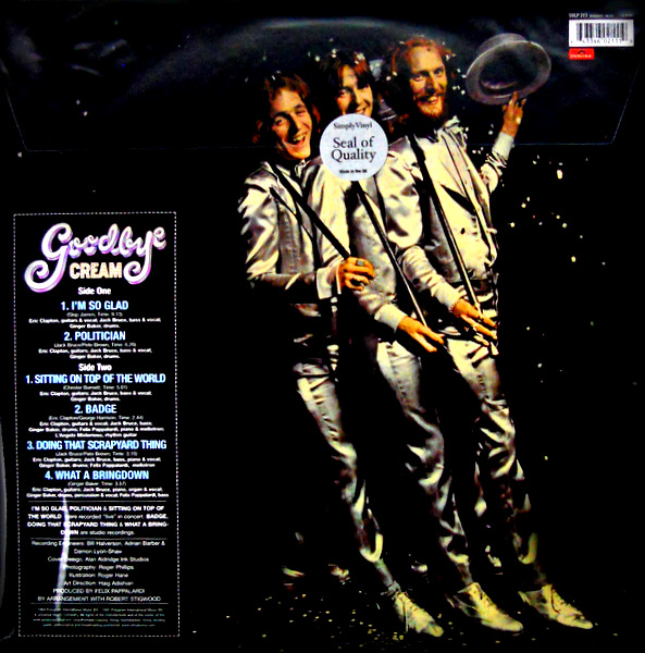 Las Galletas de Maria: Cream - Goodbye (1969 UK)