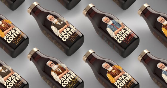 Papa's Coffee on Packaging of the World - Creative Package Design Gallery