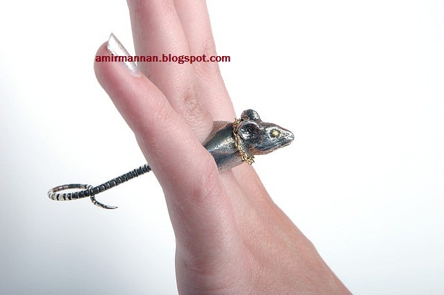 Rat Fashion Ring ~ Fashion Jewellery