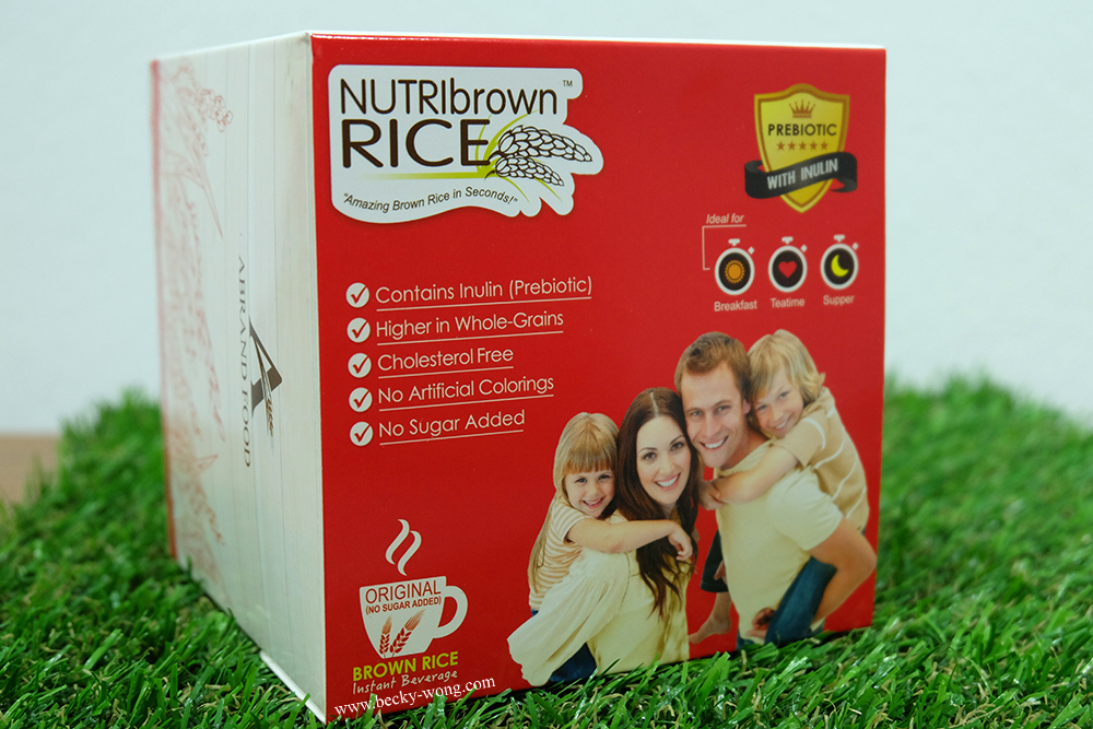 NutriBrownRice: Smooth and Yummy Instant Brown Rice Drink! | Becky-Wong