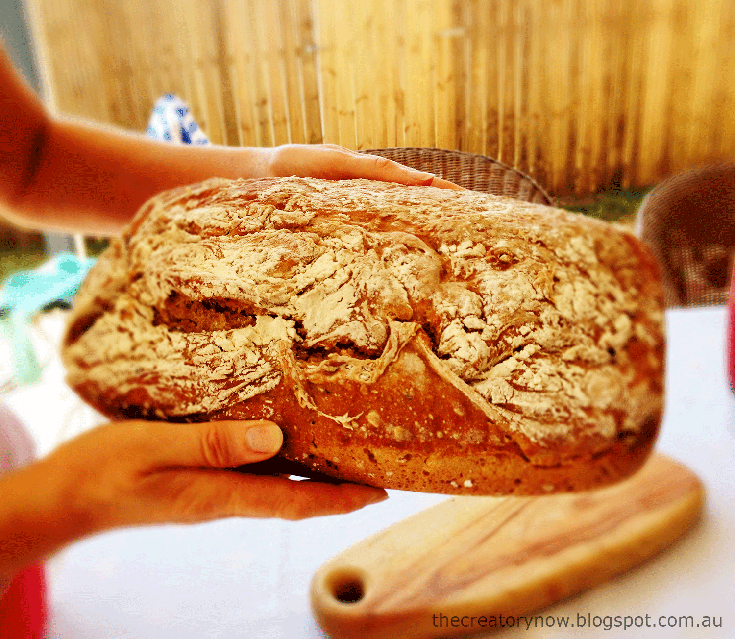 The Createry: Sour Dough Bread with Zucchini - Daily Bread #1