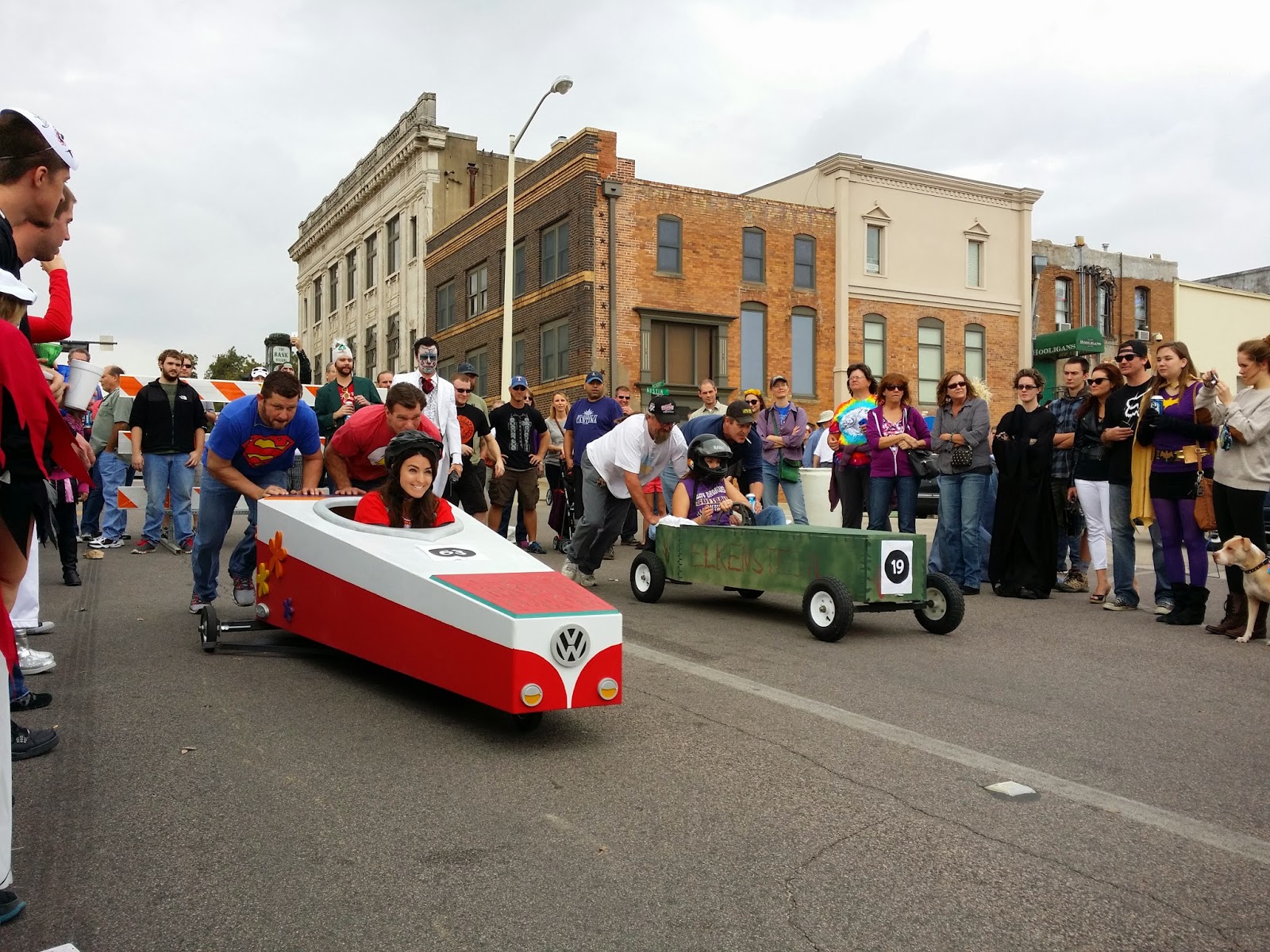Studio 217: Coffin Racer for Denton's Day of the Dead Festival