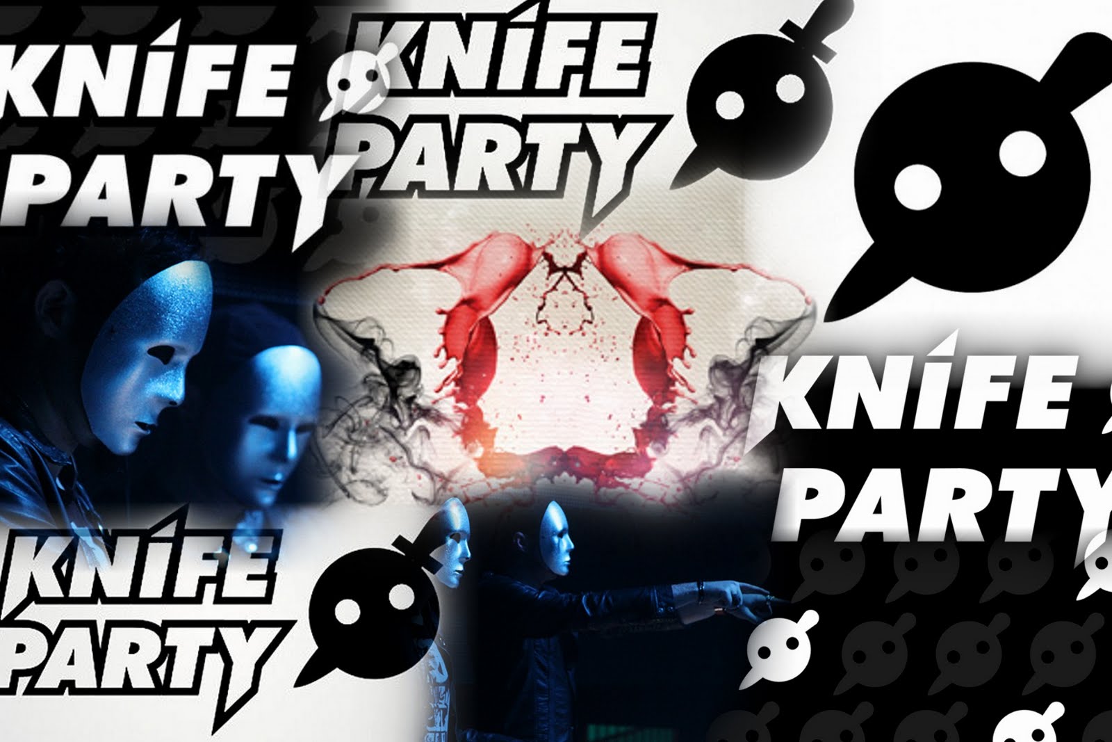 HeroMAU5 Art: Knife Party Collage