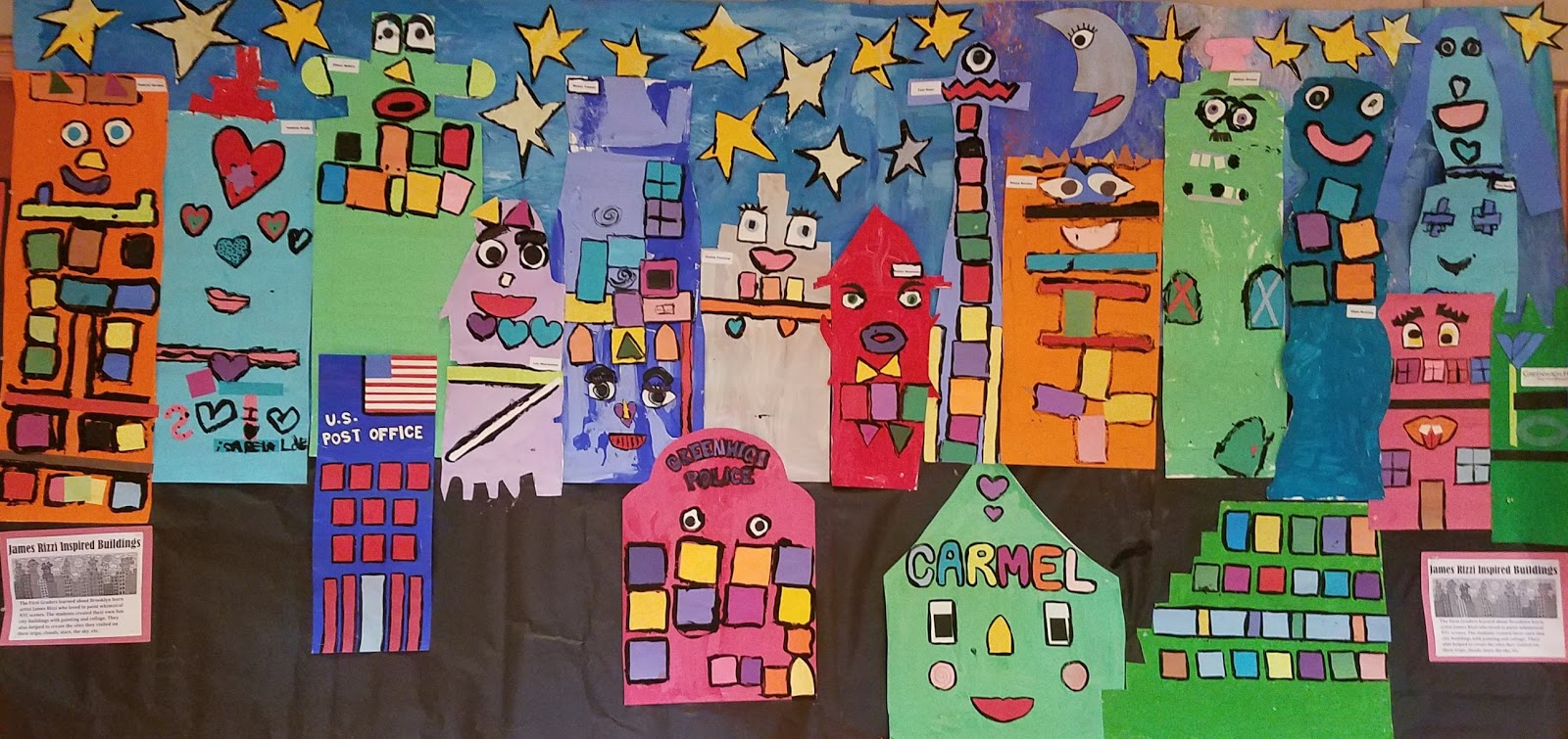 smARTcookie: James Rizzi Inspired City Mural