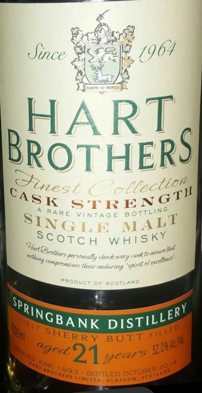 Peated Perfection: Springbank 21 Year Old (Hart Brothers) Whisky Review!