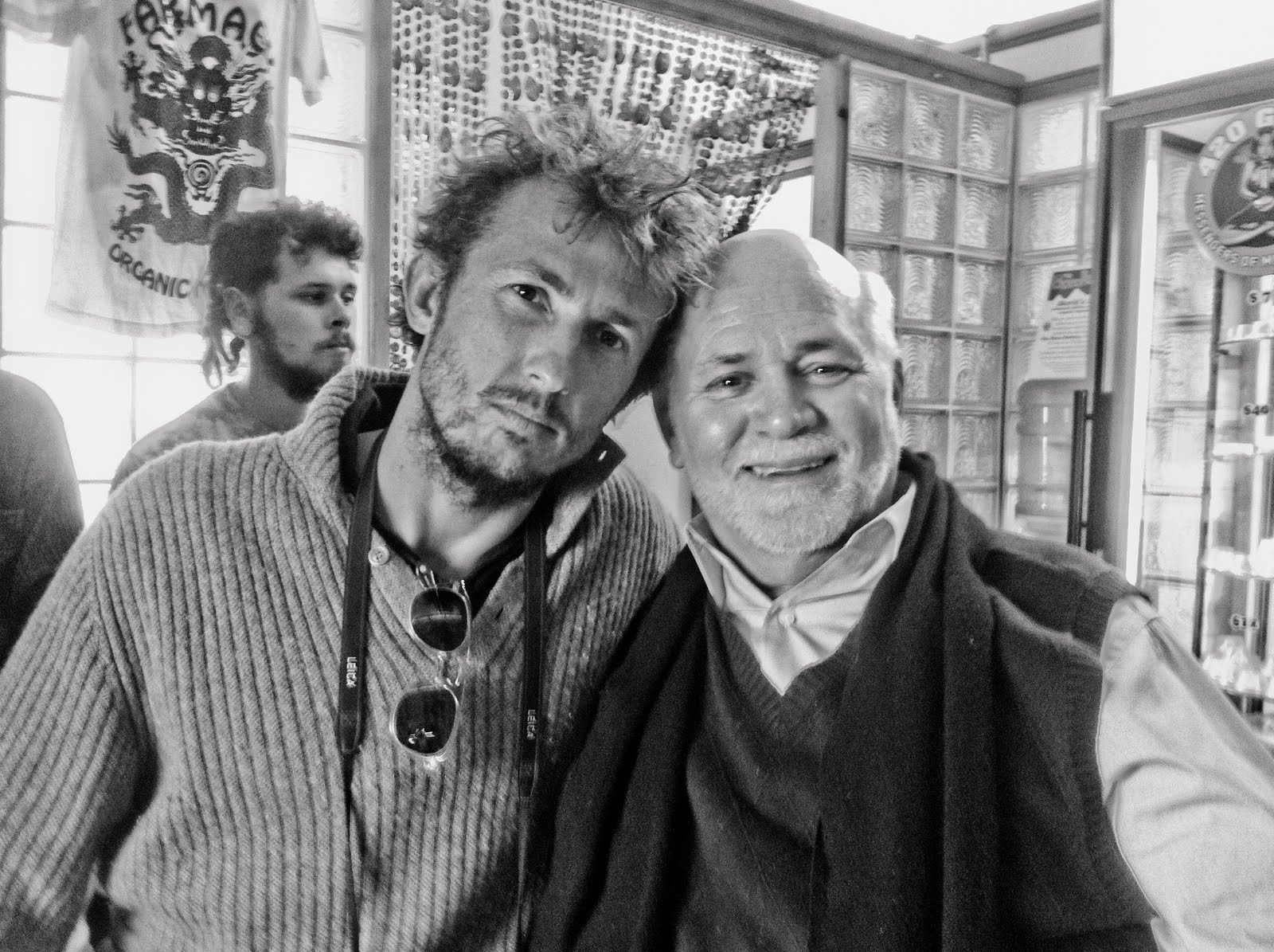 Tao Ruspoli's Blog: Shot of the Day: Tao & Ron Kovic