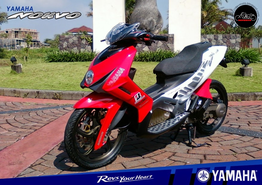 devmotosketch: Modification Corner : Yamaha Nouvo 1st Gen. - Malang